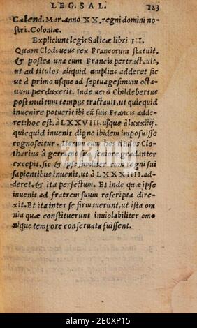 Libelli seu decreta 123 Stock Photo - Alamy