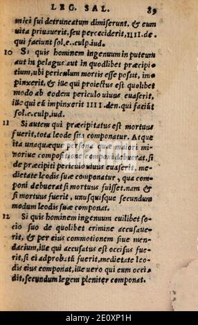 Libelli seu decreta 089 Stock Photo - Alamy