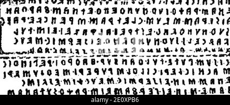 Liber linteus 1 Stock Photo - Alamy