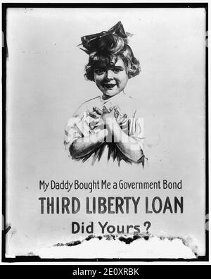 Liberty Bond Poster Stock Photo - Alamy