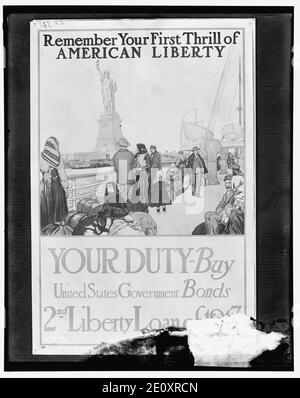 Liberty Loan Poster Stock Photo - Alamy