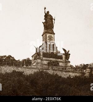 THE GERMAN NATIONAL MONUMENT ON THE NIEDERWALD, 1883: THE GERMANIA ...