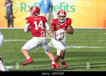 Indiana running back David Ellis during the first half of the Outback ...