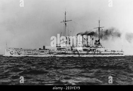 Linienschiff SMS OLDENBURG um 1910 Stock Photo - Alamy