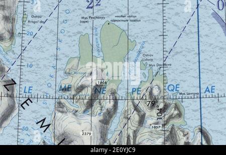 Operational Navigation Chart E-4, 2nd edition Stock Photo - Alamy