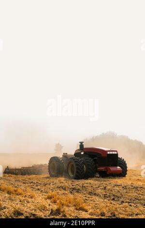 Autonomous tractor with artificial intelligence. Digitalization and ...