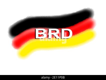 National colors of Germany Stock Photo - Alamy