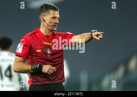 Allianz Stadium, Turin, Italy - referee Simone Sozza during Serie A ...