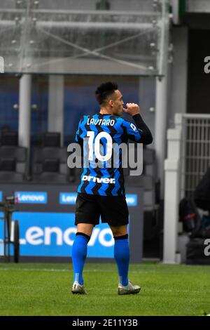 Lautaro Martinez FC internazionale scores goal 1-0 during serie A match ...