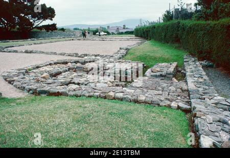 Segontium - Roman fort ruins - archaeological site in Gwynedd, Wales ...