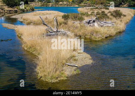 The Kakanui River, Kakanui, Otago, South Island, New Zealand Stock ...