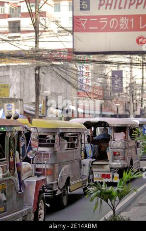 Jeepney contribute to traffic congestion and pollution in Manila ...