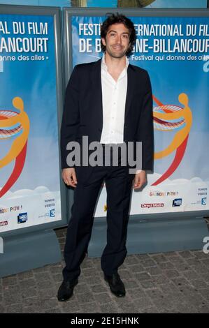 Mathieu Delarive attending the opening of the first edition of the ...