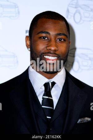 Darrelle Revis attends the Range Rover Evogue debut event at Highline ...