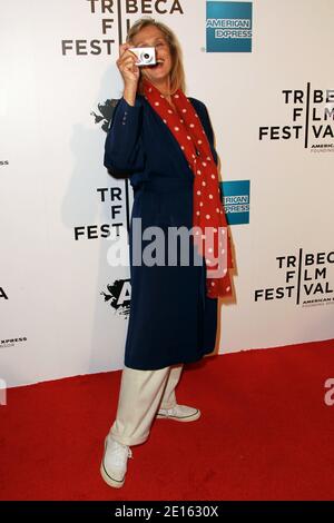 Laura Hutton attends the opening night premiere of 'The Union' at the ...