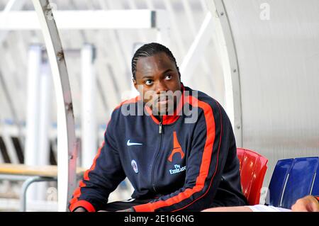 PSG's goalkeeper Apoula Edel during the French First League Soccer ...