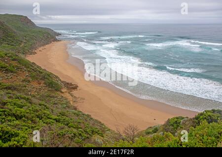 Castle Cove on the Great Ocean Road in Victoria AustraliaCastle Cove on ...