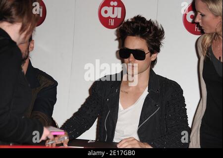 NO TABLOIDS. Singer Jared Leto and his band 30 Seconds To Mars ...