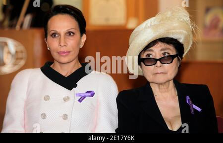 Gabon first lady Sylvia Bongo Ondimba at the opening of the 'Widows of ...