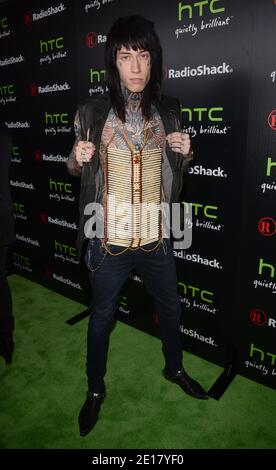 Trace Cyrus Radioshack's HTC EVO 3D launch party held at The RadioShack ...