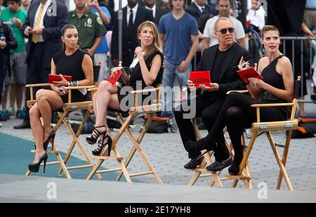 Judges Nina Garcia, Michael Kors and Heidi Klum Mercedes-Benz IMG New ...
