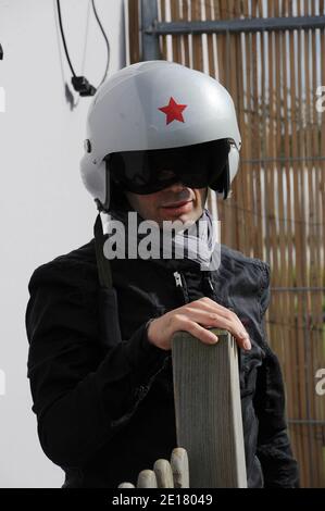 French singer Cascadeur poses during the annual AIDS charity and ...