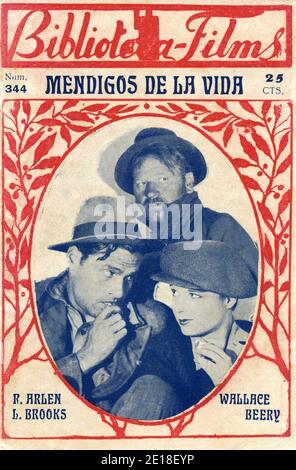 WALLACE BEERY and RICHARD ARLEN in BEGGARS OF LIFE 1928 director ...