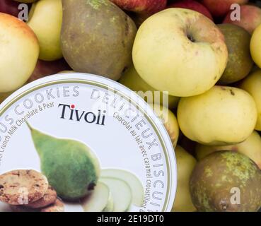 Tivoli cookies. Tivoli trade mark is Jacobsens Bakery Ltd. - the ...