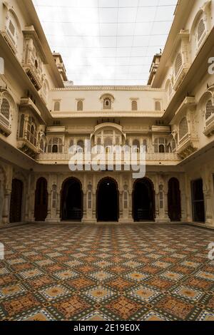 Anup Mahal, a palace in Junagarh Fort, Bikaner, Rajasthan, India Stock ...