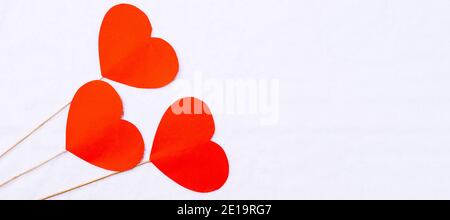 BANNER, LONG FORMAT happy and positive little boy enjoying sledding and ...