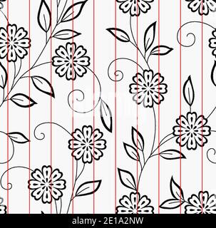 Modern simple geometric seamless pattern with orange colour circle ...