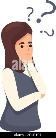 Hard problem solving icon. Cartoon of hard problem solving vector icon ...