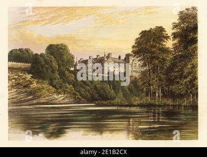 Brechin Castle, Angus, Scotland. Medieval stone castle built in the ...