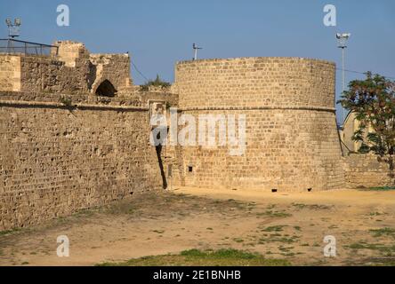 Othello castle in Famagusta. Cyprus Stock Photo - Alamy