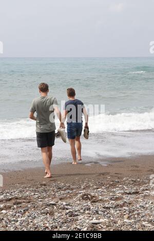 My best friend and I going in for a swim , Beaches, Dogs, Boys, Tichnor ...