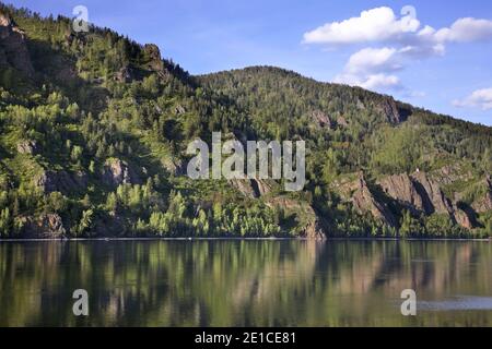 Yenisei river in Divnogorsk. Krasnoyarsk krai. Russia Stock Photo - Alamy
