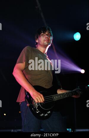 Blur in concert at a secret fan club gig where they just played their ...