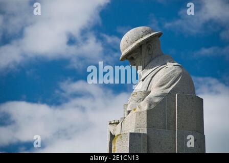 "The Brooding Soldier" is a Canadian Memorial honoring its World War ...
