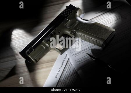 Public domain forms used by the FBI for its NICS background checks with ...