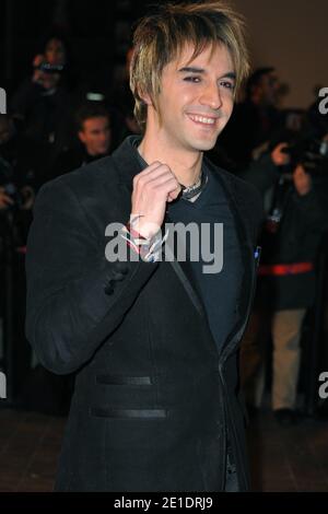 Michelangelo Loconte arriving to the NRJ Music Awards 2011 ceremony ...
