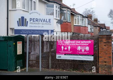 Perivale Primary School Stock Photo - Alamy