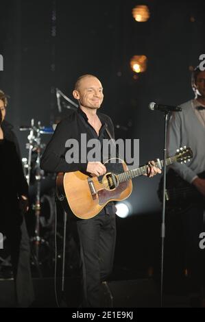 Gaetan Roussel performs live during the 26th 'Victoires de la Musique ...