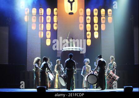 The show 'Yamato' at Casino de Paris, France, on March 15, 2011. Photo ...