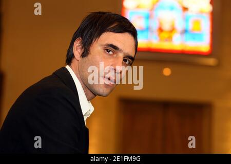 French actor/director Samuel Benchetrit during a photocall for the film ...