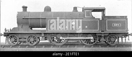 The LNWR Precursor class tank locomotive 528, built by Howden, is a ...