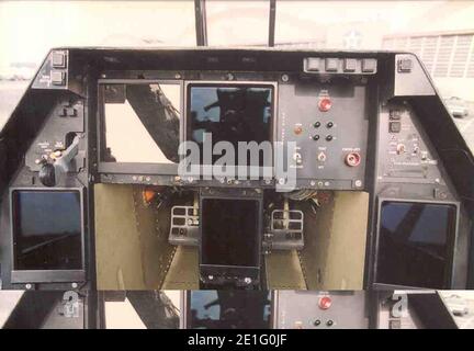 Lockheed-Boeing-General Dynamics YF-22 Raptor cockpit USAF Stock Photo ...