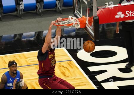 Orlando, Florida, USA, January 4, 2020, Cleaveland Cavaliers player ...