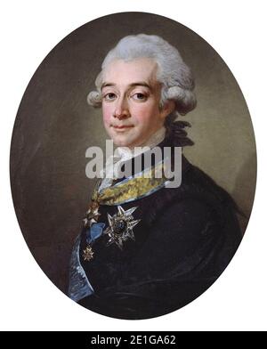 Hans Axel, Count von Fersen, Swedish statesman Stock Photo - Alamy