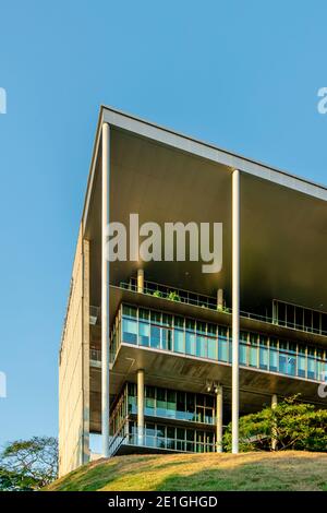 Architecture vertical view of Jurong East Mall or also known as JEM in ...