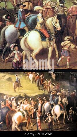 Louis XIII at the Siege of Privas Stock Photo - Alamy